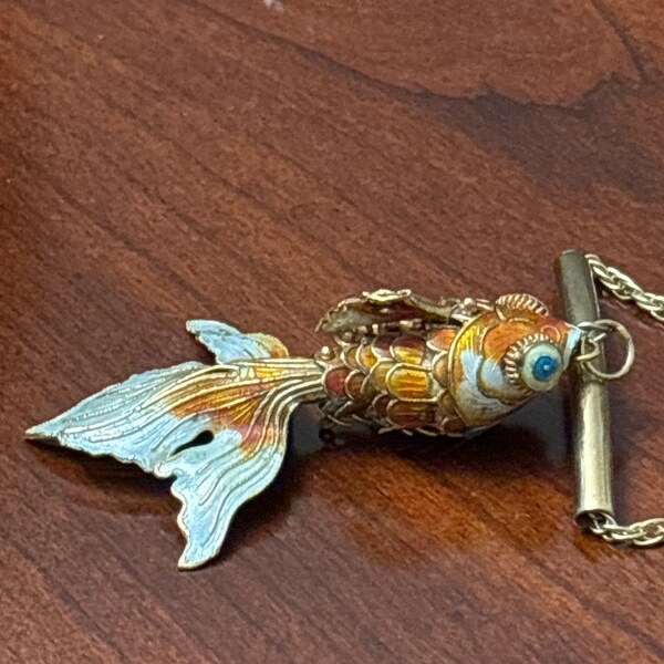 Koi Fish Necklace - Etsy