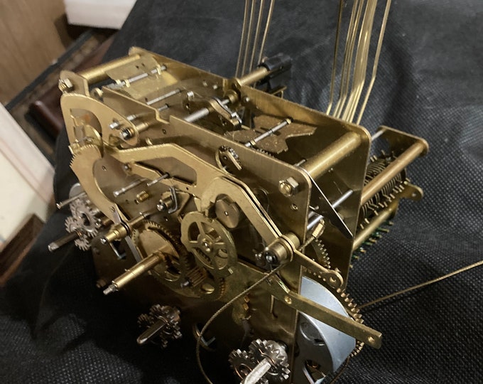 Vintage Mechanical Clock Movement, Parts or Repair, Argus 2 Jewel Made ...