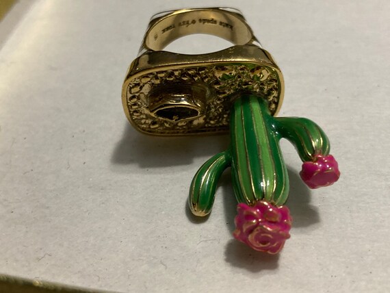 Vintage Kate Spade cactus ring missing one cacti upcy… - Gem