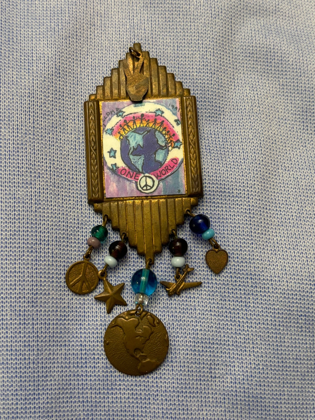 RARE OOAK Philadelphia One World Concert Event Signed 1991, 3.75 ...