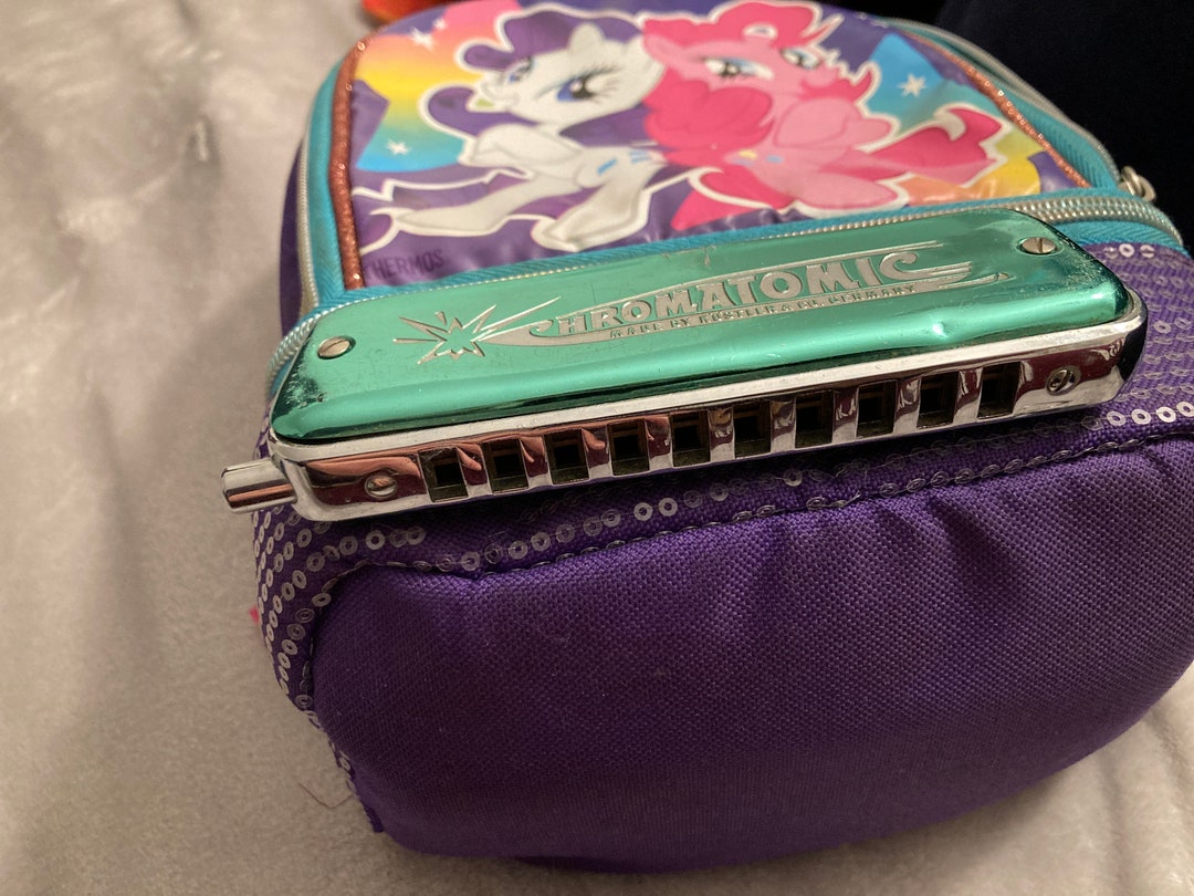 Vintage H Hohner Chromonica Harmonica Metal Mechanical, Works Great ...