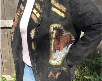 Painted Pony Jacket - Etsy