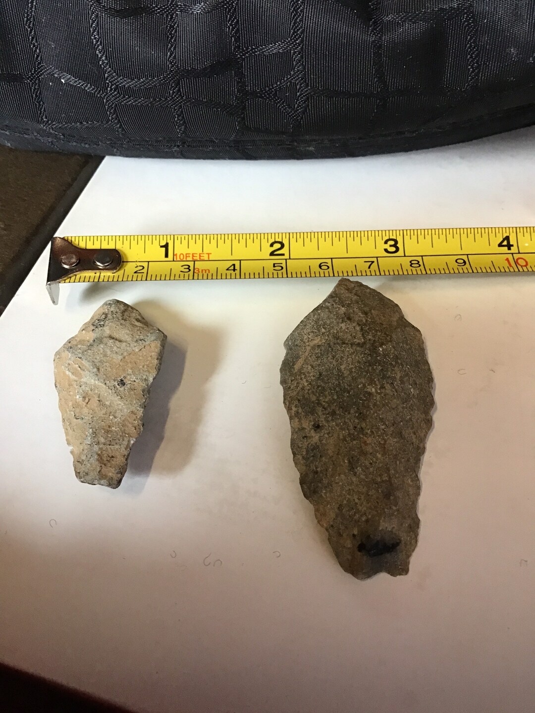 Antique Carved Arrowheads Family Heirloom, Antique Carved Stone ...