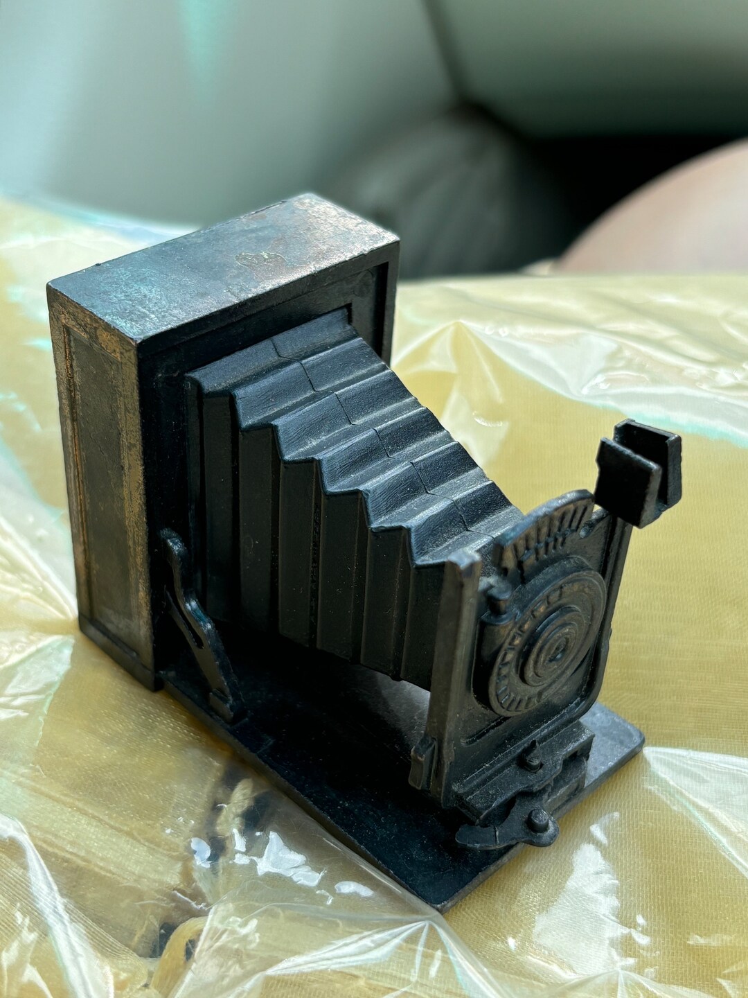 Vintage Bellows Camera Pencil Sharpener, Antique Movie Camera, Silent ...