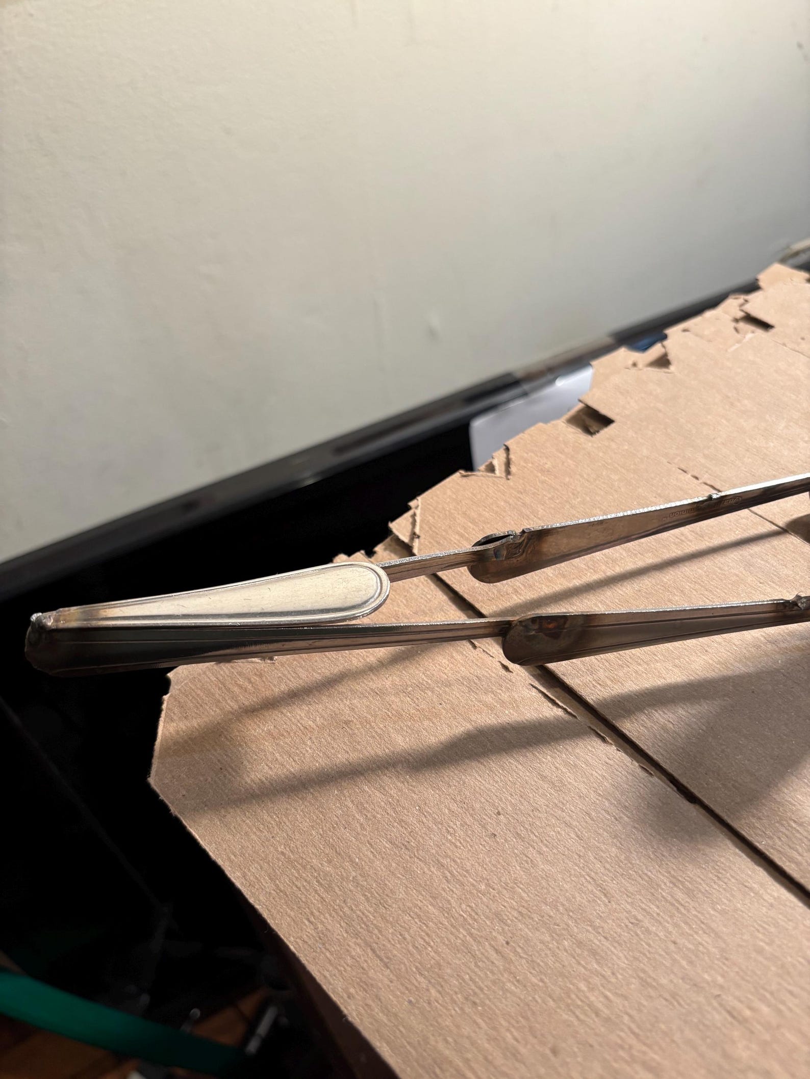 1960s Metal Art Kayak , Mid Century Kayak Art, Metal Boat and Man ...