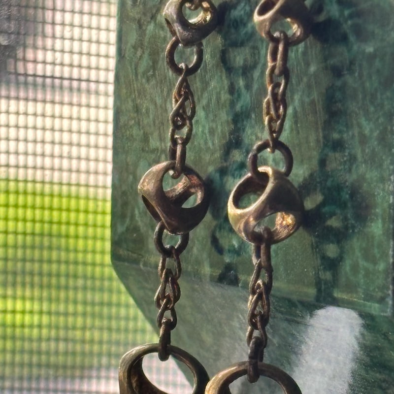 Brutalist Pierced Earrings - Etsy