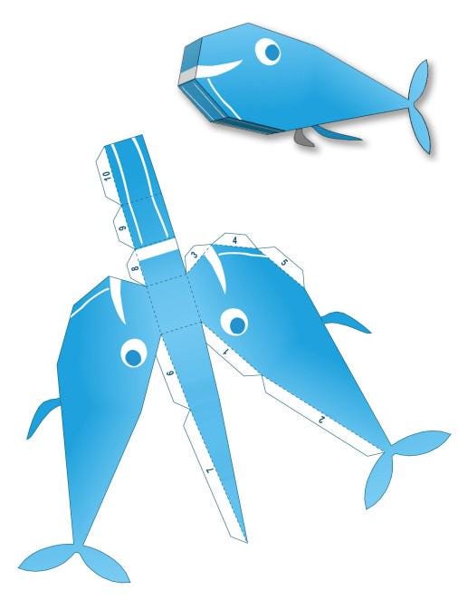 3D Animal Papercraft Bundle, Printable DIY Animal Templates, Kids Craft ...
