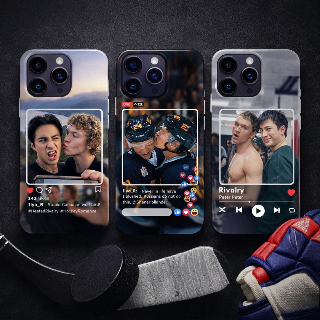 Heated Rivalry Custom/ready-made Fanart Phone Case | TV Series Inspired ...
