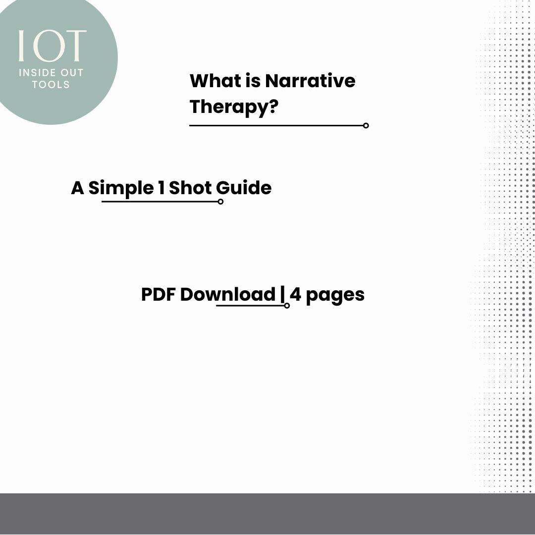 What is Narrative Therapy? | A Simple One-shot Guide (PDF) - Etsy Canada