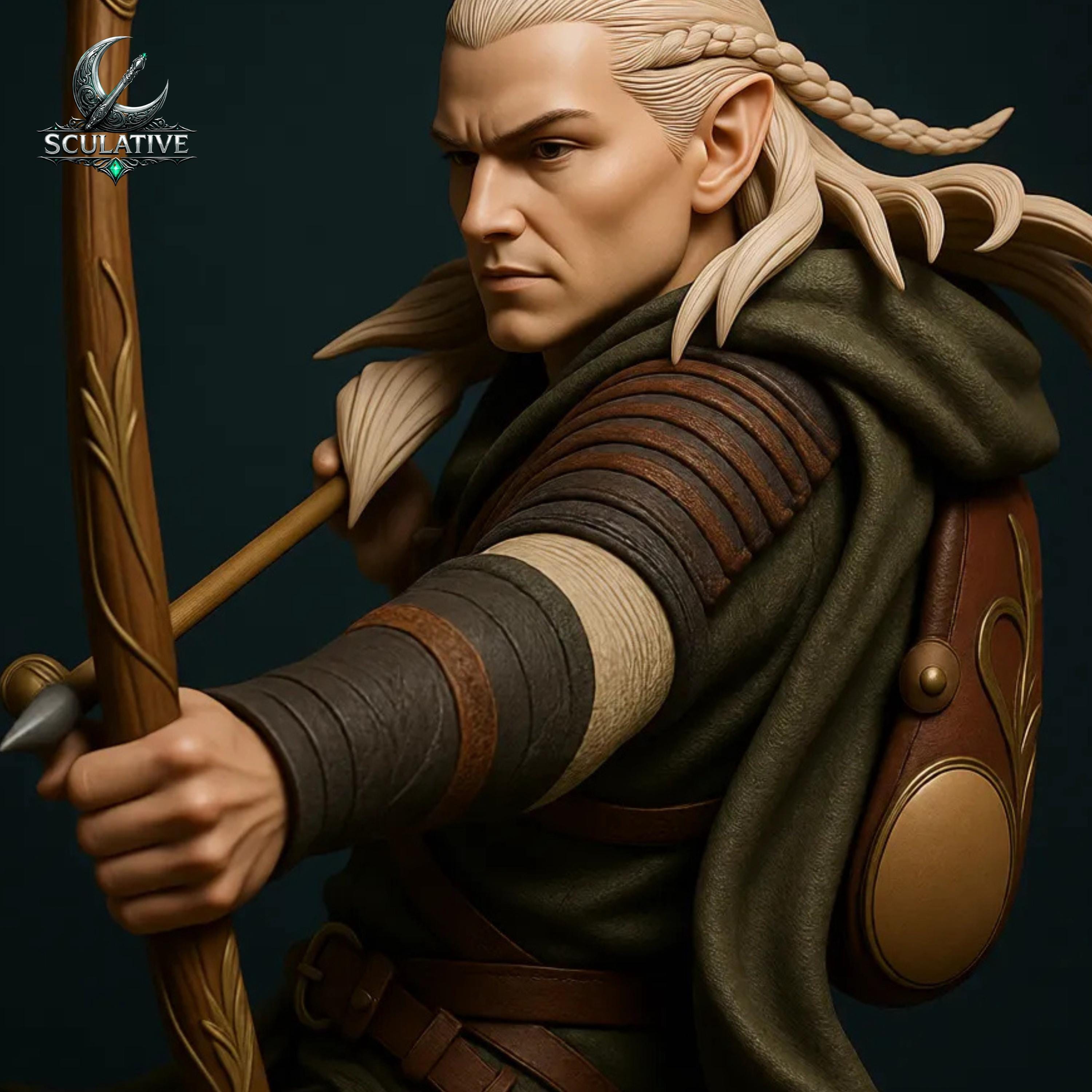 Gimli and Legolas 3D STL | Lord of the Rings Diorama | Fantasy ...
