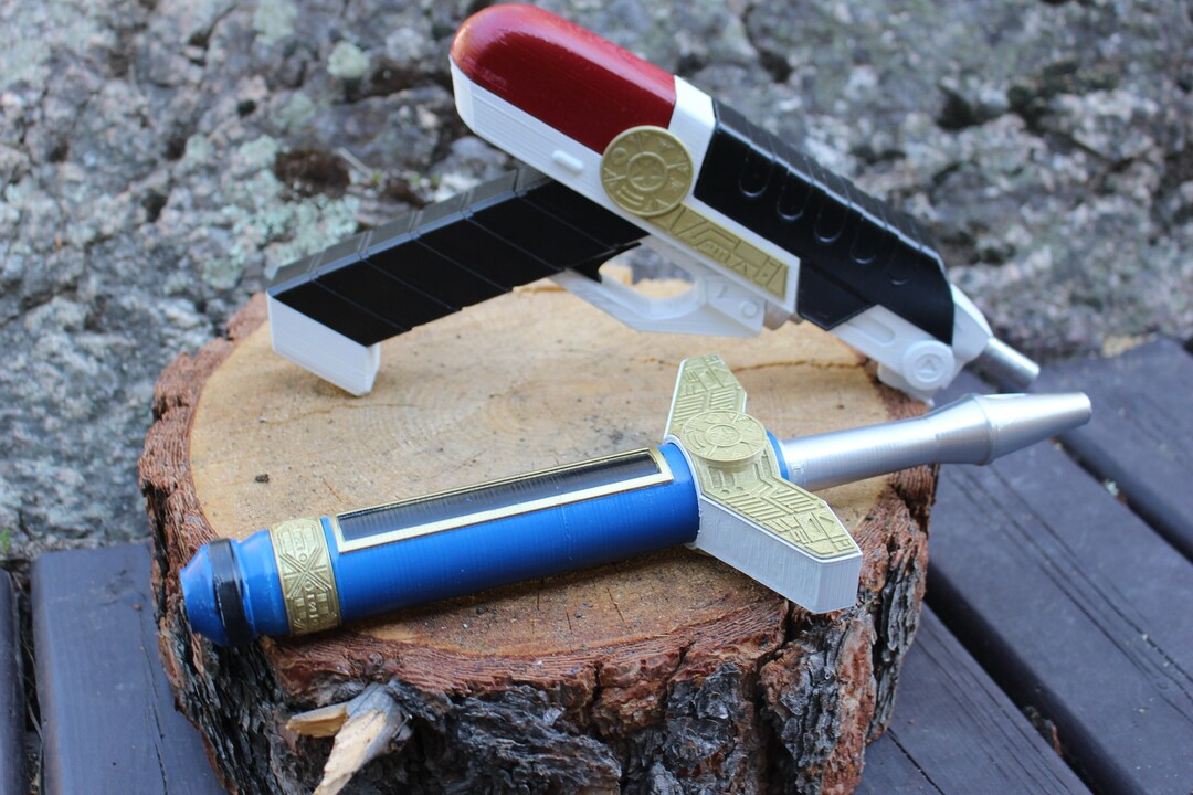 3d Print File for Power Rangers Zeo Belt Blaster and Sword for Cosplay ...