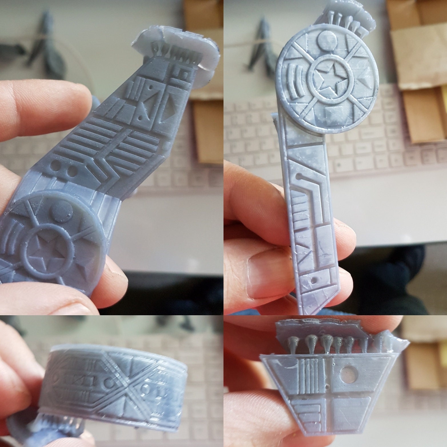 3d Print File for Power Rangers Zeo Belt Blaster and Sword for Cosplay ...