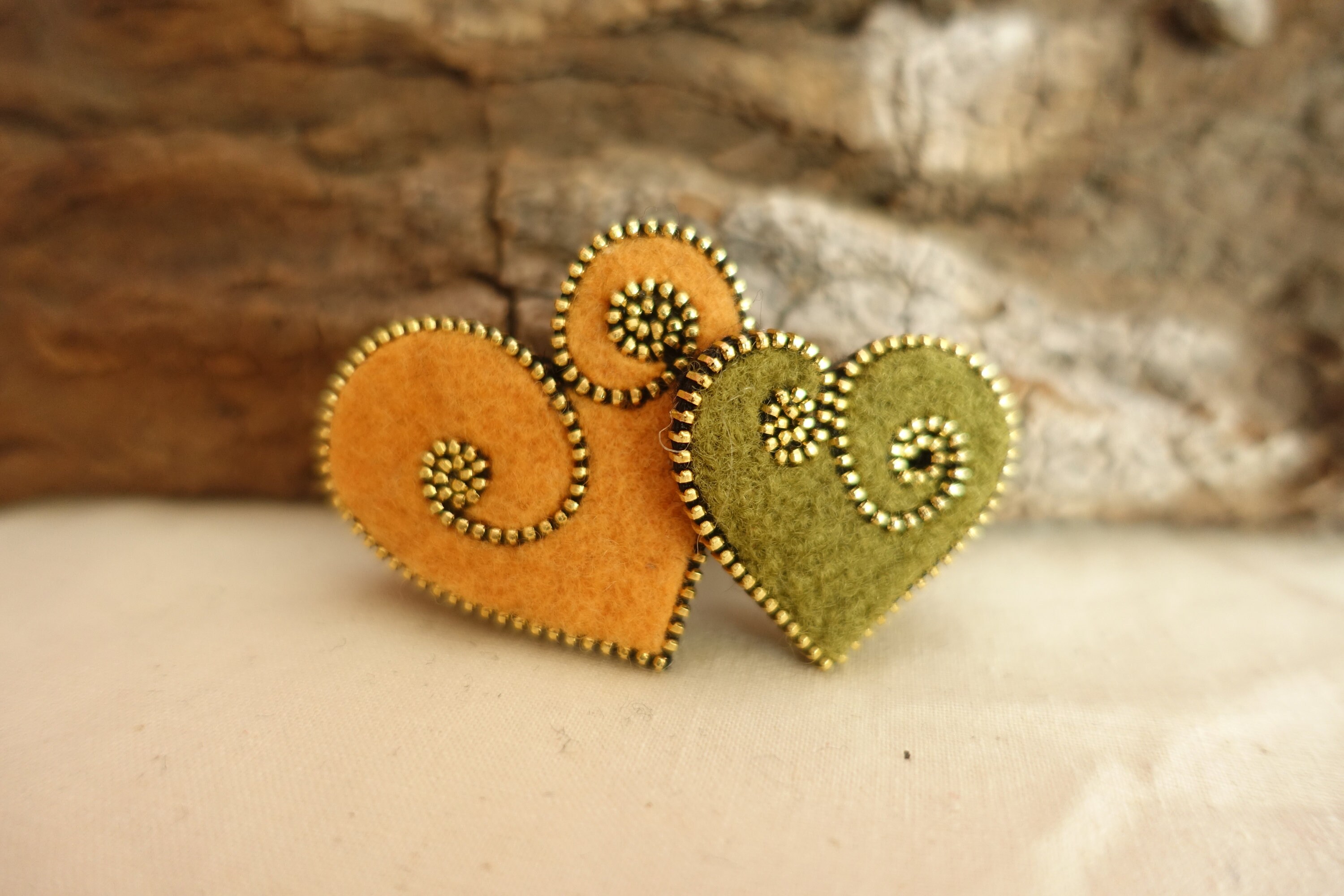 Unique Accessories Set Women Jewelry Set Wool Felt Designer - Etsy