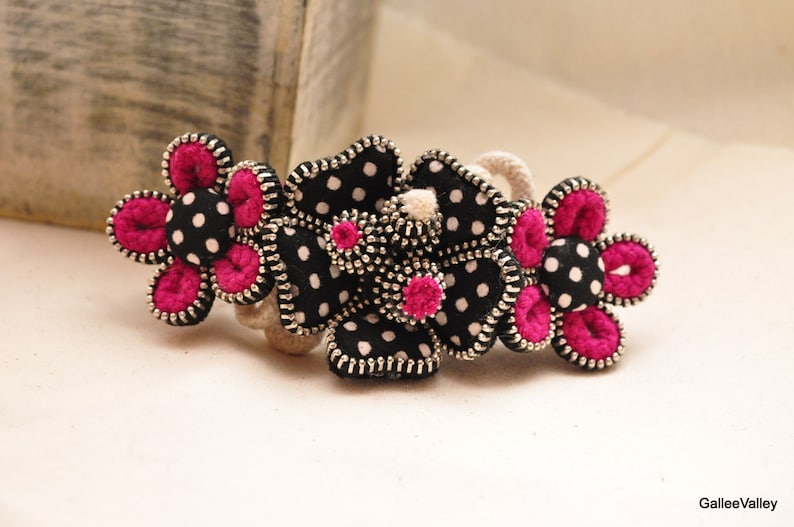 Artisan Jewelry Unique Hair Clip Woman Hair Barrette Flower Hair ...