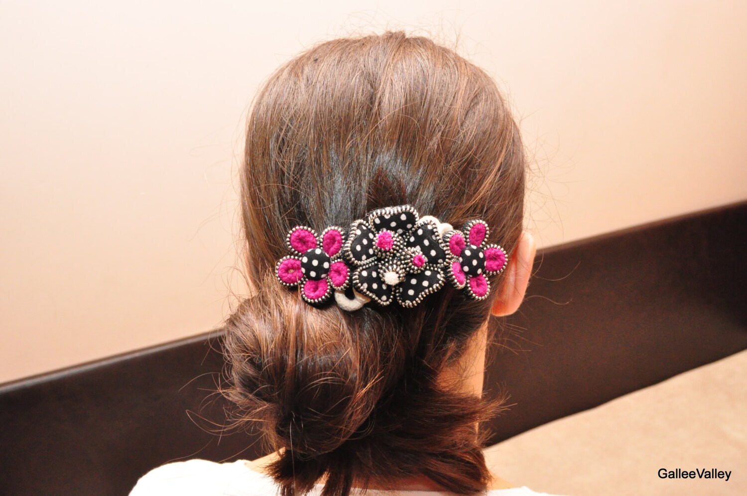 Artisan Jewelry Unique Hair Clip Woman Hair Barrette Flower Hair ...