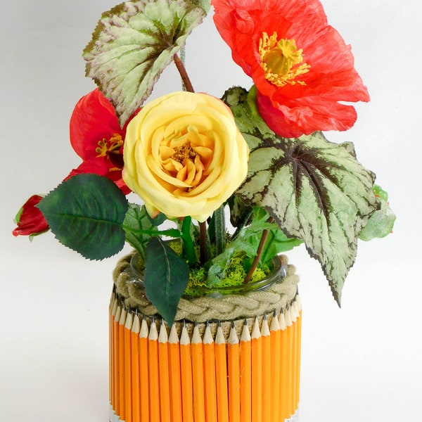 Teacher Gift Pencil Floral - Etsy