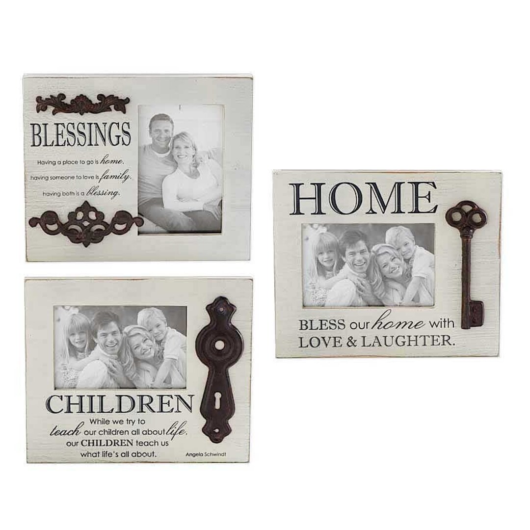 Key Accent Frames, Blessing Photo Frame, Family Photo Frame, Children ...