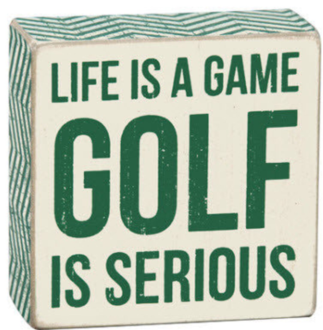 Golfing Box Signs, Gift for Golfer, Christmas Gift for Golfer, Golf Box ...