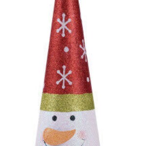 Glittery Christmas Cone, Christmas Decor, Christmas Mantle Decor ...