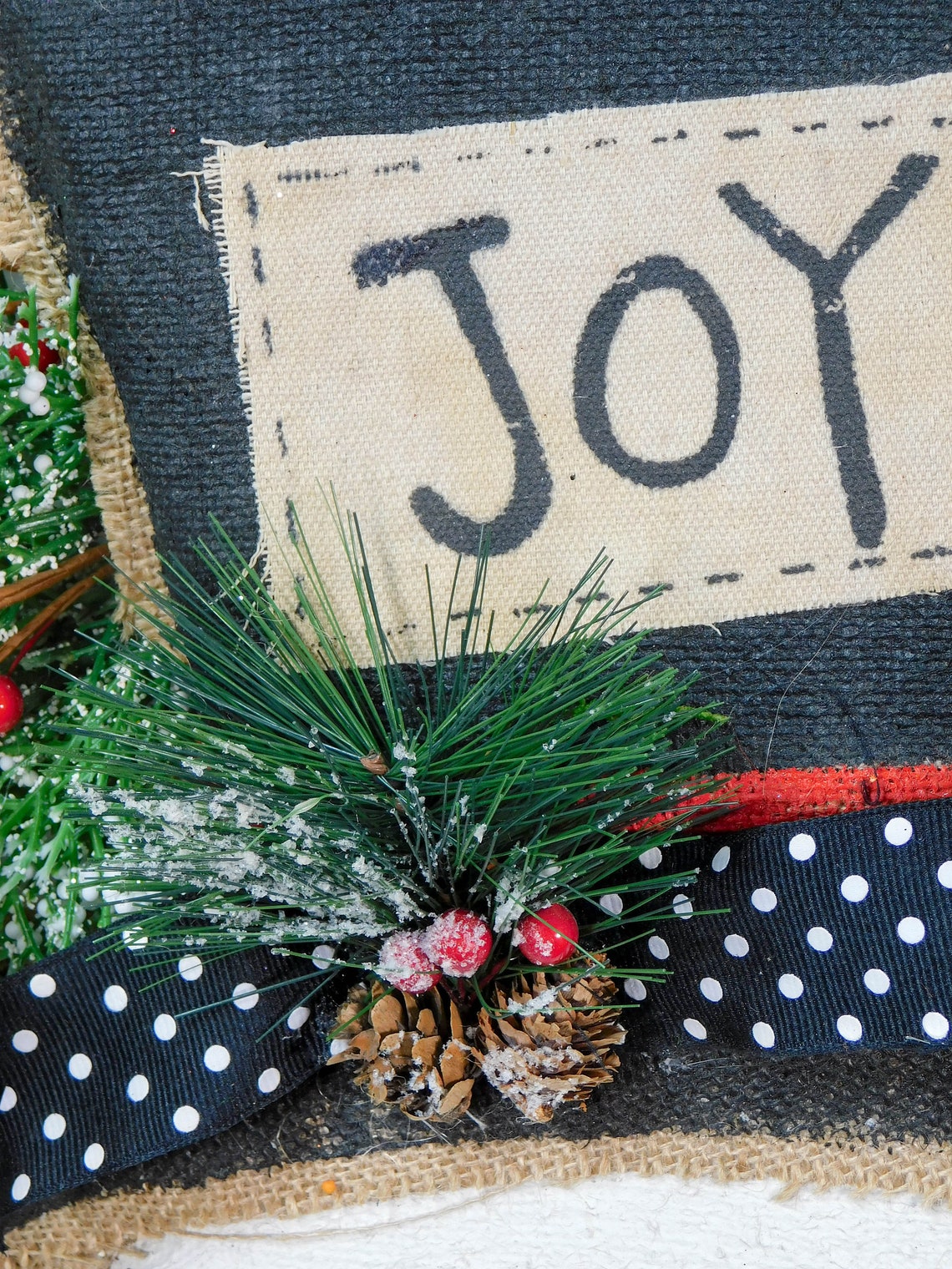 Snowman Joy Door Hanger Holiday Snowman Door Hanger - Etsy