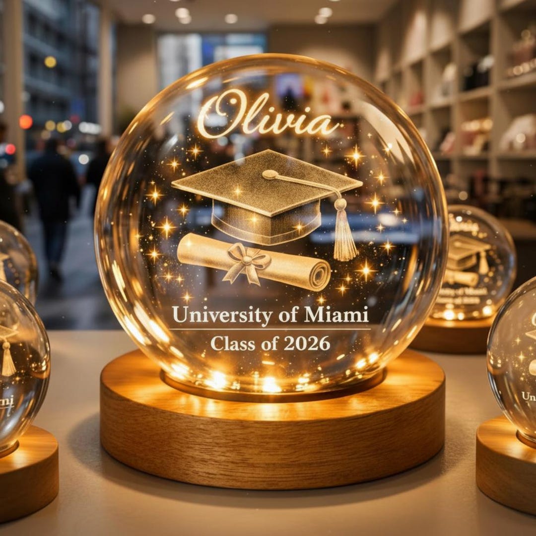 Personalized Graduation Gift Class of 2026, Custom Name University ...