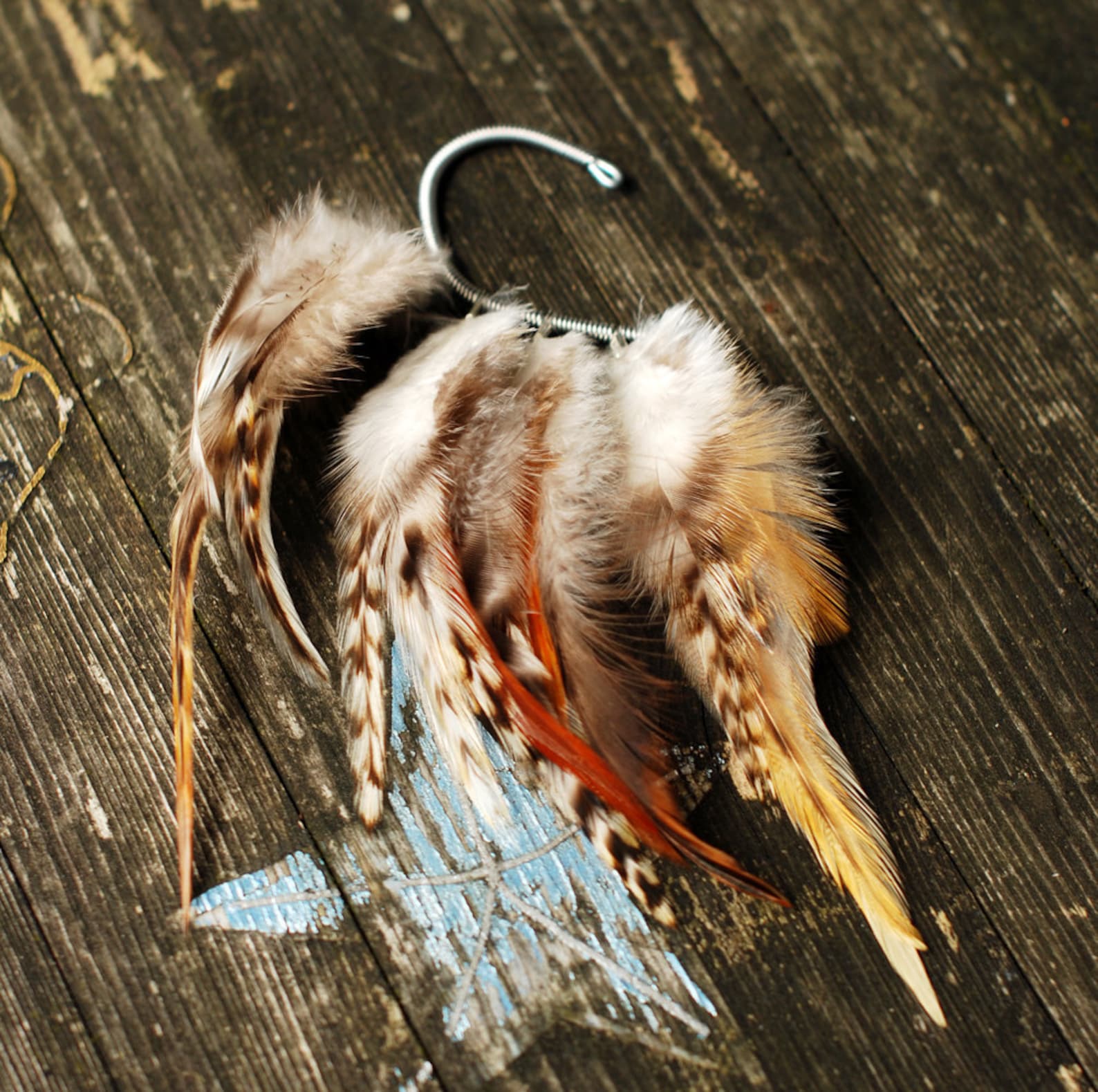 Feather Ear Cuff Ear Cuff Feather Earrings Ear Wrap | Etsy