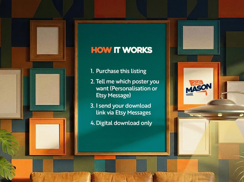 Self Service Printing: Digital Download - Etsy