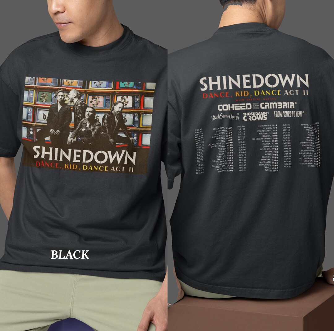 Shinedown Band T-shirt – Unisex Rock Graphic Tee for Men & Women - Etsy
