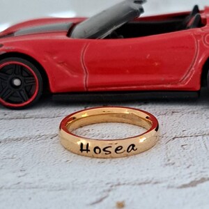 Boys Name Ring/boy Jewelry/baby Boy Jewelry/name Ring/personalized Name ...