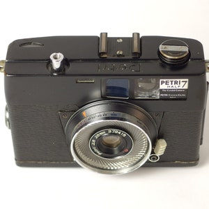 Petri 7 Half, Rare Black Ultra Compact 35mm, 1963 - Display or Repair - Etsy