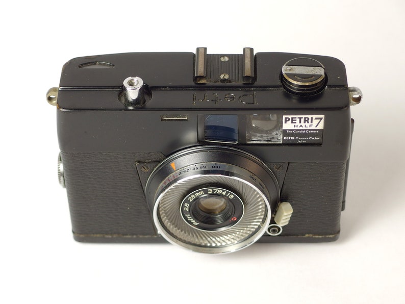 Petri 7 Half, Rare Black Ultra Compact 35mm, 1963 - Display or Repair ...