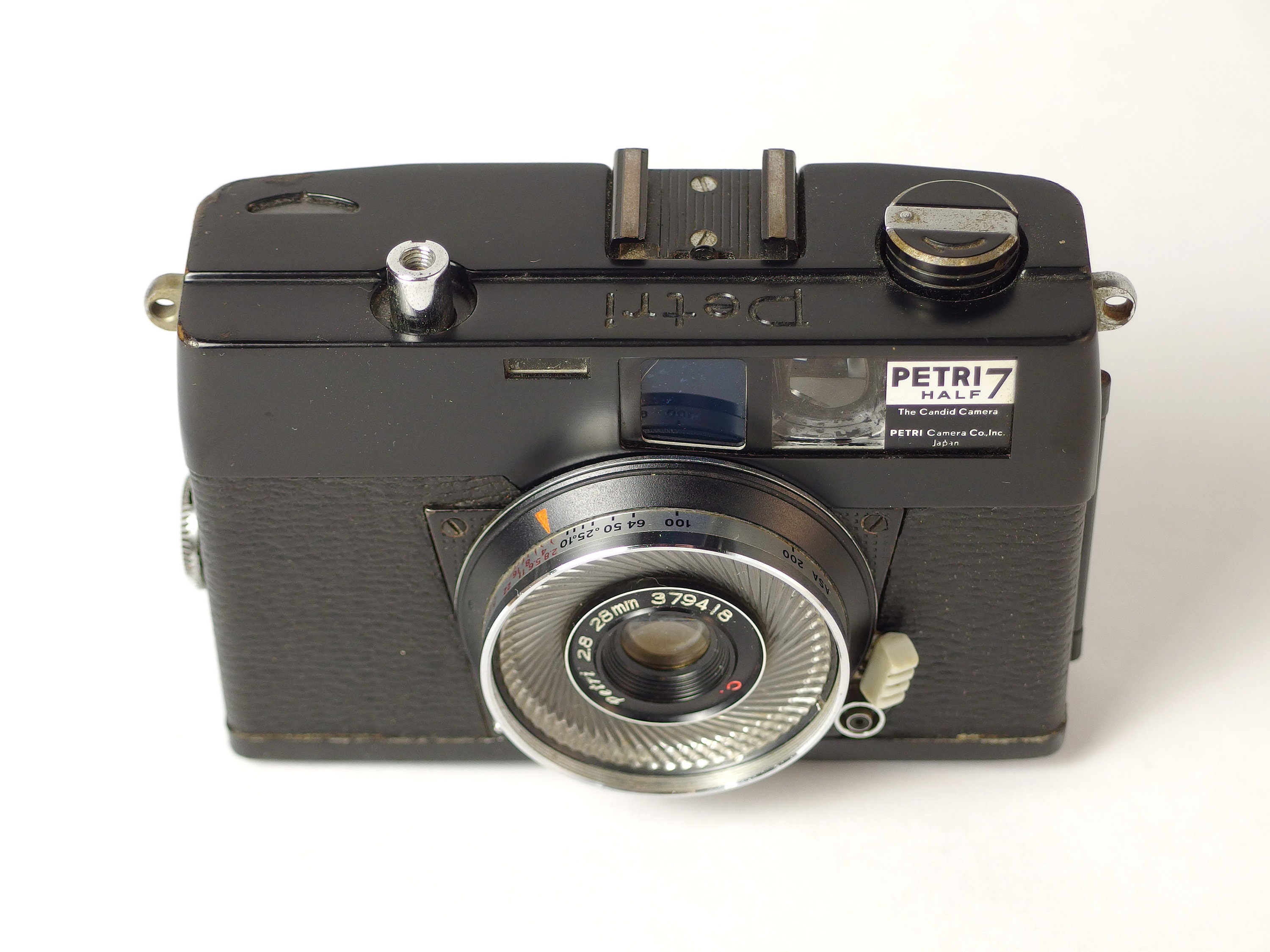 Petri 7 Half, Rare Black Ultra Compact 35mm, 1963 Display or Repair - Etsy
