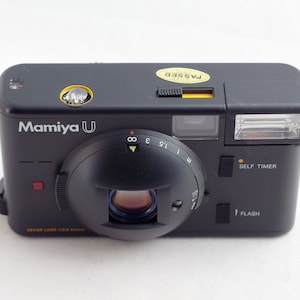 Mamiya U Sci-fi 35mm Compact Camera, Tested and Working, Japan, 1981 - Etsy