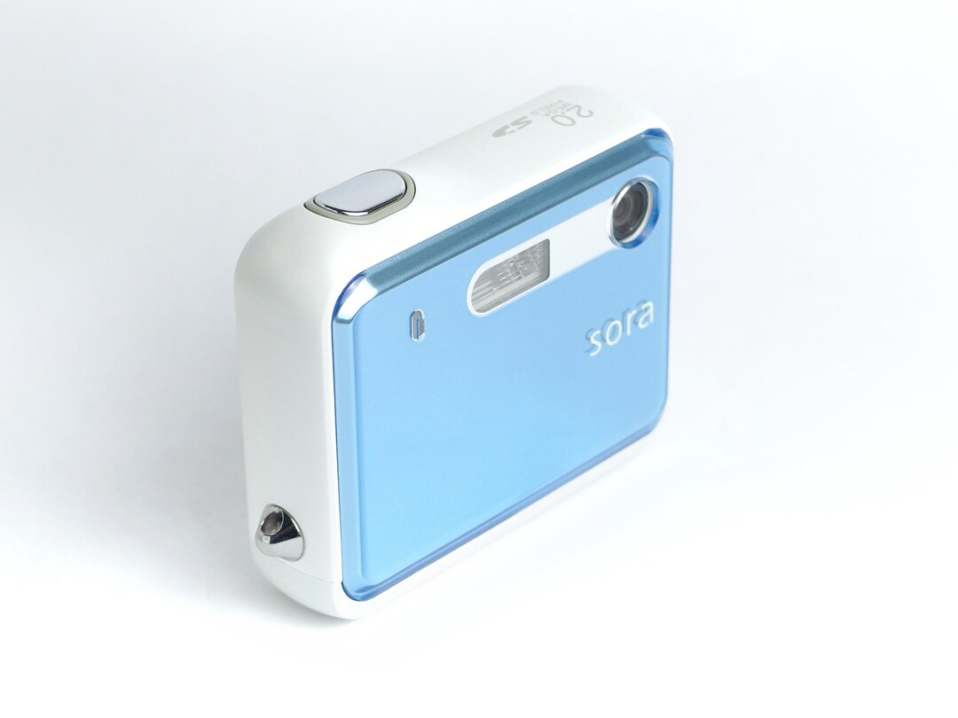 Toshiba Sora Rare Blue 2.0 Megapixel Vintage Digital Camera, Tested ...