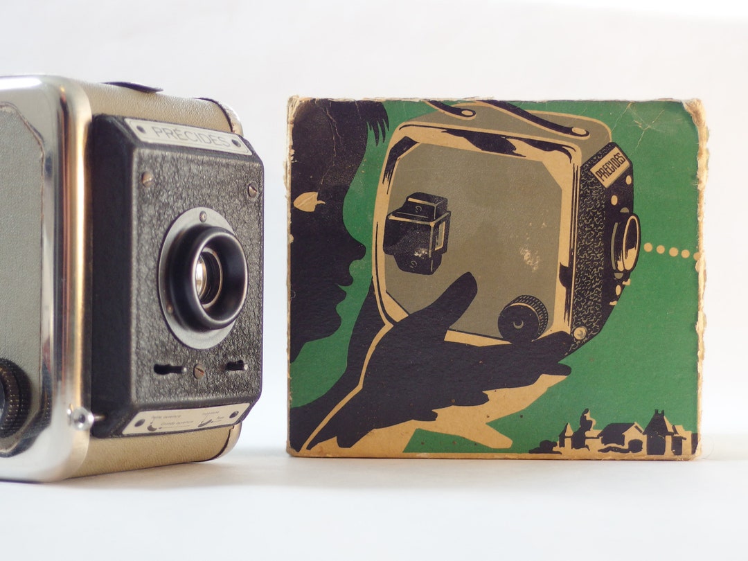 Précidès Rare French Box Camera, Chocolat Lanvin, 1950 - Etsy