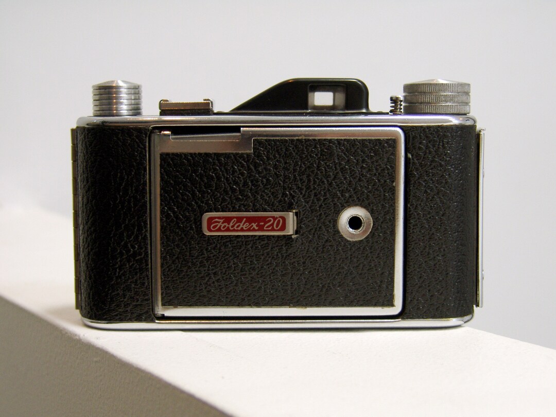 Foldex 20, Chicago, 1948 Folding 120 Camera, Working With Case - Etsy