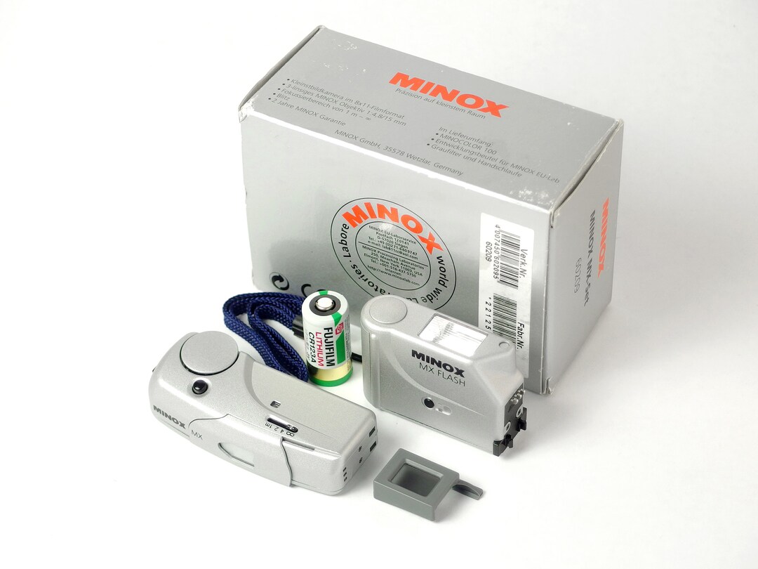 Minox MX Subminiature Micro Camera, Like New in Box, Tested & Working ...
