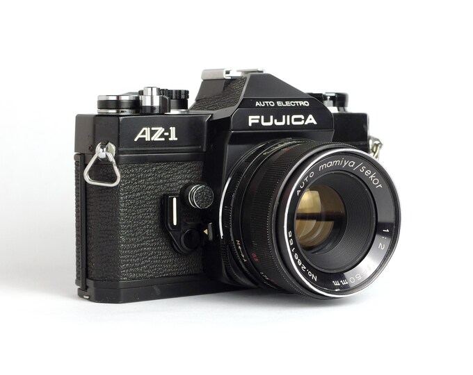 Fujica AZ-1 Vintage 35mm Film SLR, Tested & Working With Mamiya 50mm ...