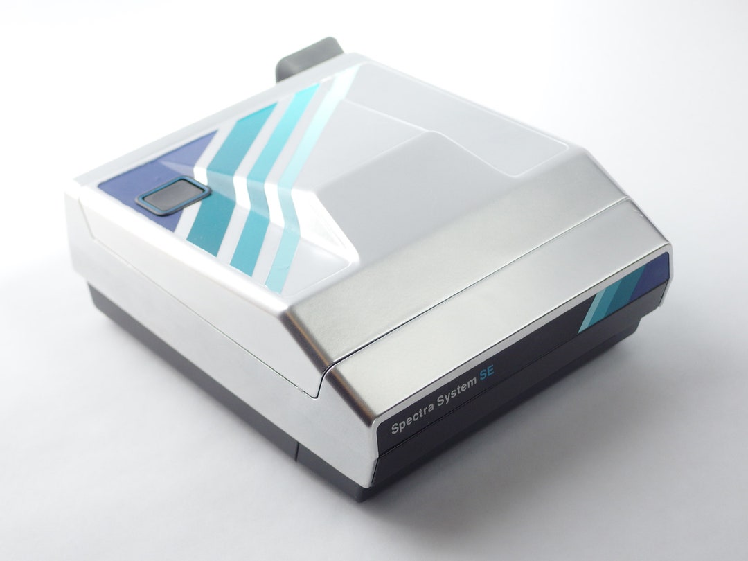 Polaroid Spectra SE Custom Chrome Retrowave Instant Camera, 1988 - Etsy