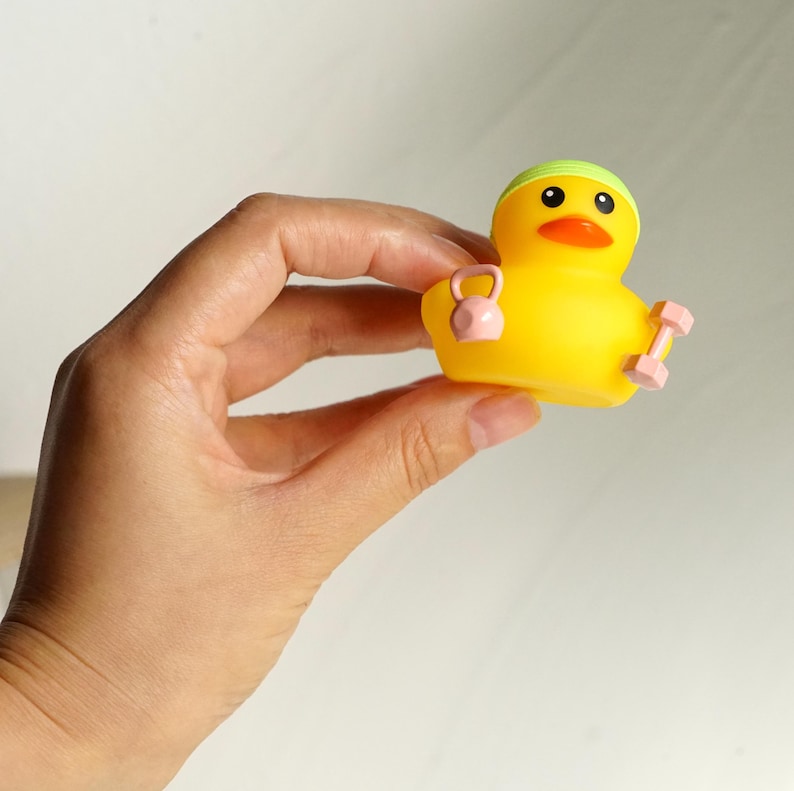 Personalized Fitness Rubber Duck - Funny Gym Rat Gift, Jeep Ducks ...