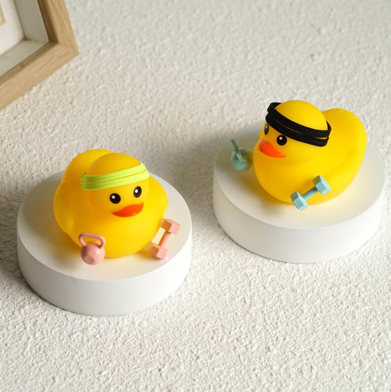Personalized Fitness Rubber Duck - Funny Gym Rat Gift, Jeep Ducks ...