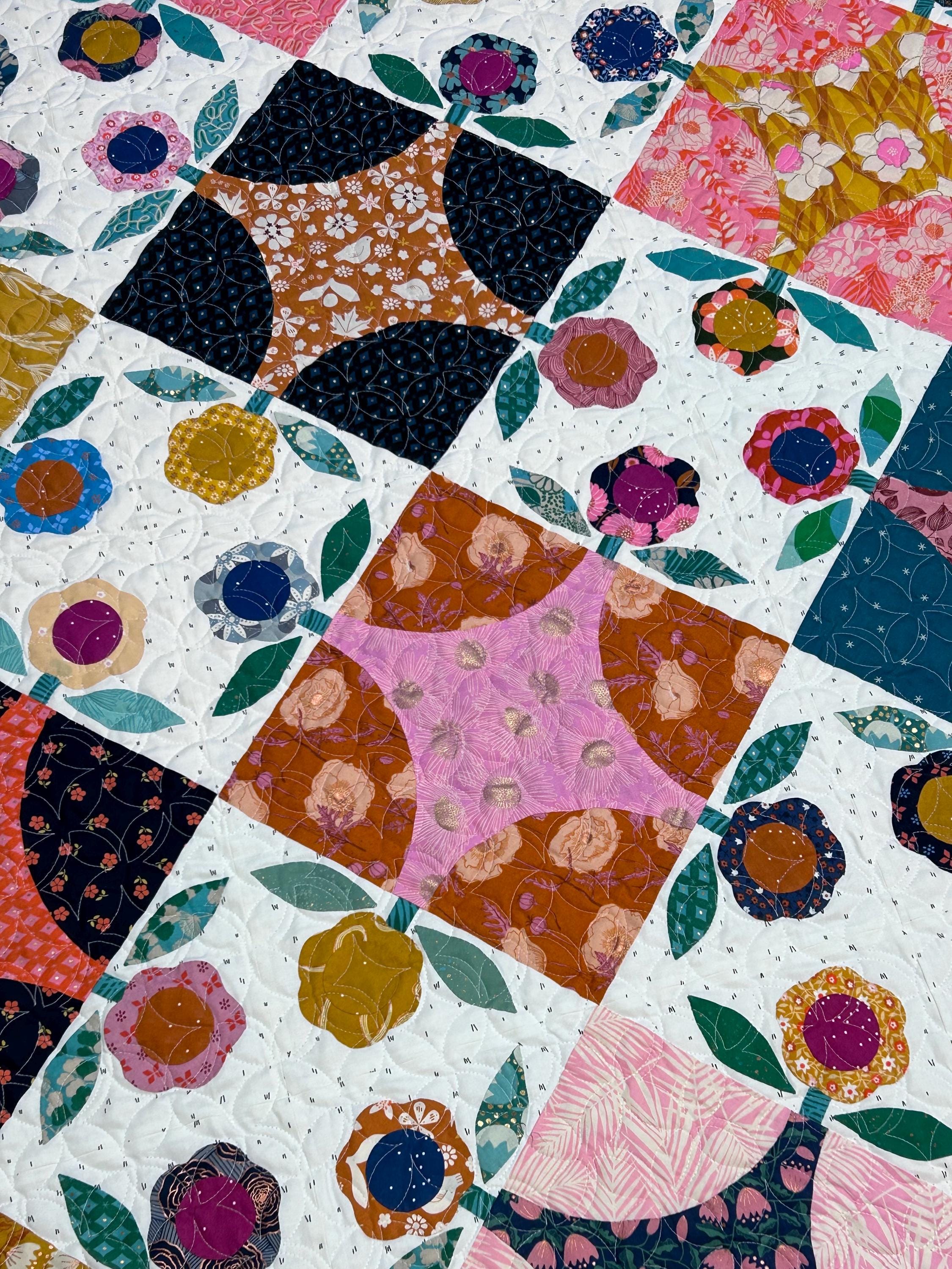 Posies PDF Quilt Pattern - Etsy