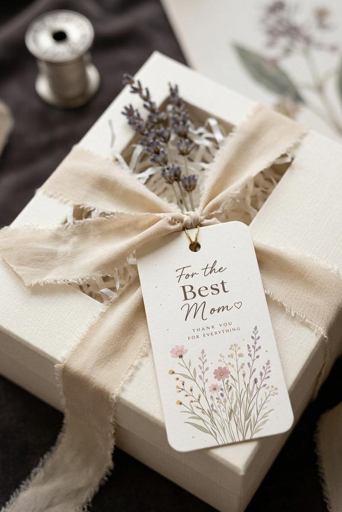 Editable Mother's Day Gift Tags Printable, Coquette Floral Mom Tag ...