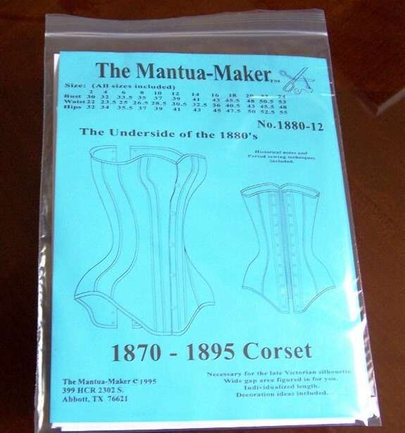 Victorian Corset Sewing Pattern for 1870 1895 Multi and | Etsy