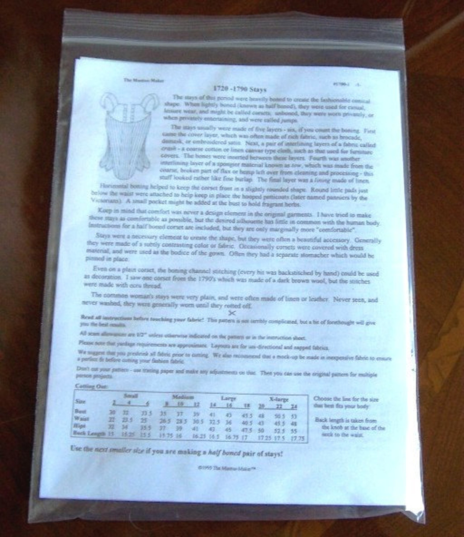 Elizabethan Corset Pattern With Hardwood Busk: Multi & Plus | Etsy