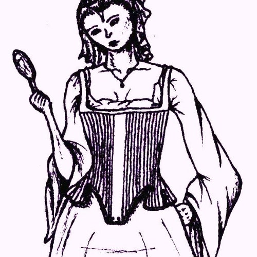 Regency Corset Pattern: Multi Sized Historical Sewing Pattern | Etsy