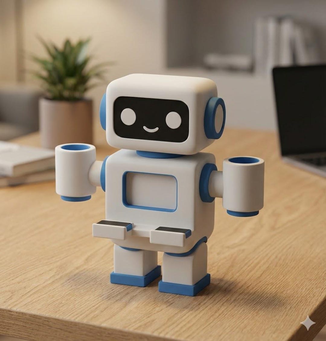 Robot Phone Stand 3D Model – Mobile Holder STL (digital Download) - Etsy