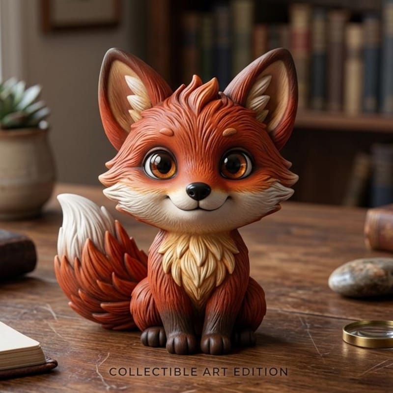 Fox 3d Print Files - Etsy
