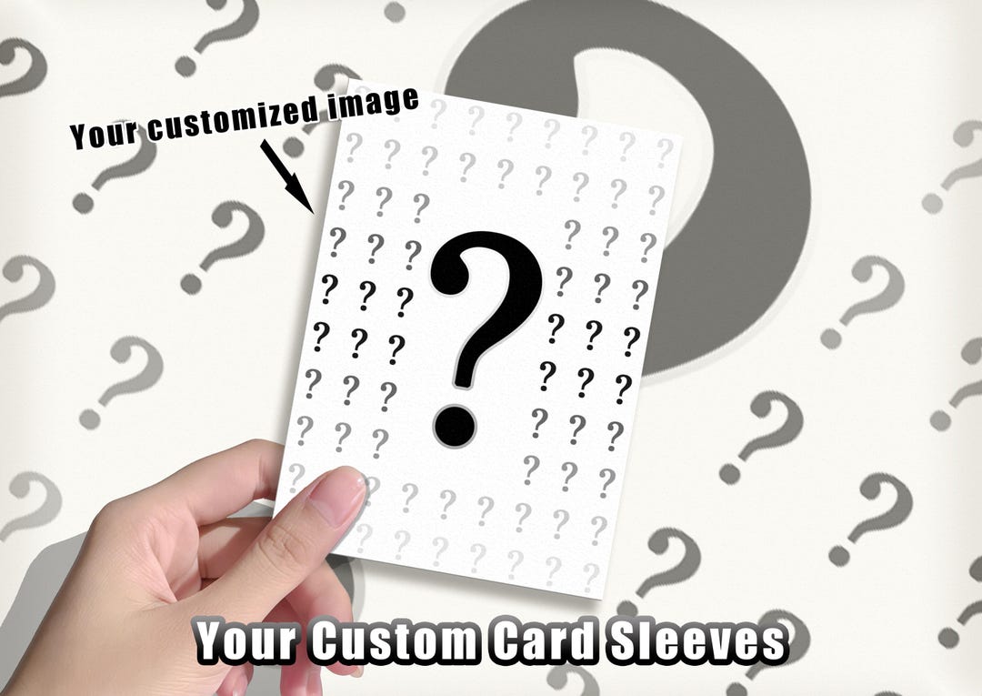 Custom Card Sleeves,tcg Sleeves,card Sleeves - Durable High-definition ...