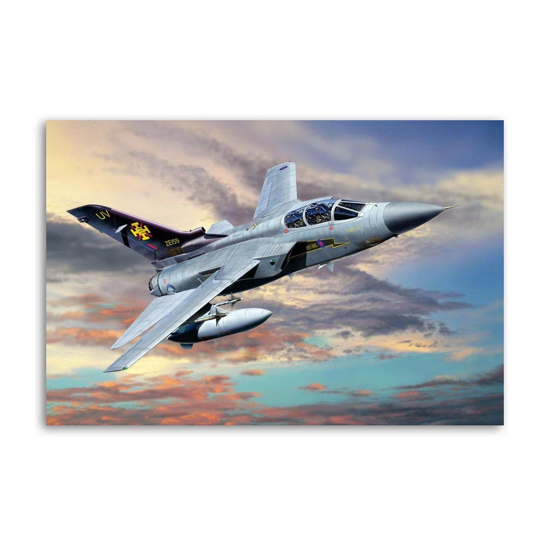 Revell Germany Aircraft 148 Tornado F3 ADV Fighter Painting on Canvas ...